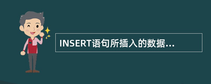 Insert语句所插入的数据行数据可以来自另外一个select语句的结果集。 找题吧